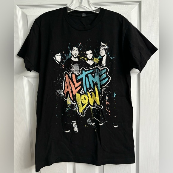 Tultex | Shirts | All Time Low Band Tshirt 23 Spring Fever Tour Size ...